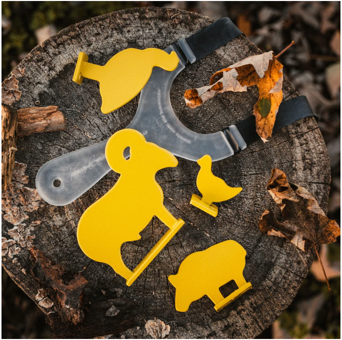 GX Slingshots Animal Silhouette Targets | 4-Pack Steel Training Targets ...